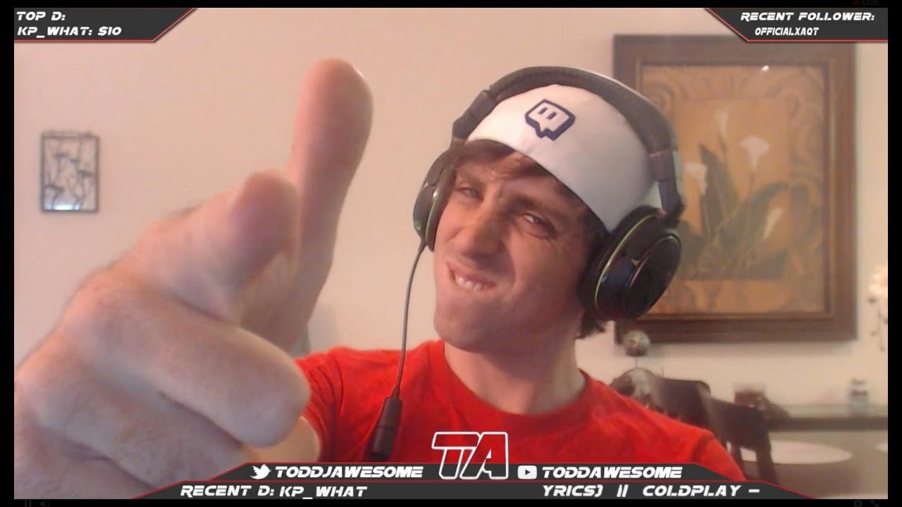 Todd Awesome Gets his first Ace on Stream - YouTube