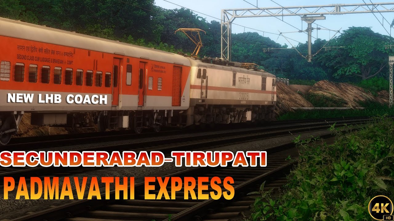 (12764) Padmavati Express Superfast Express Train Game 🔴 LIVE | Train ...