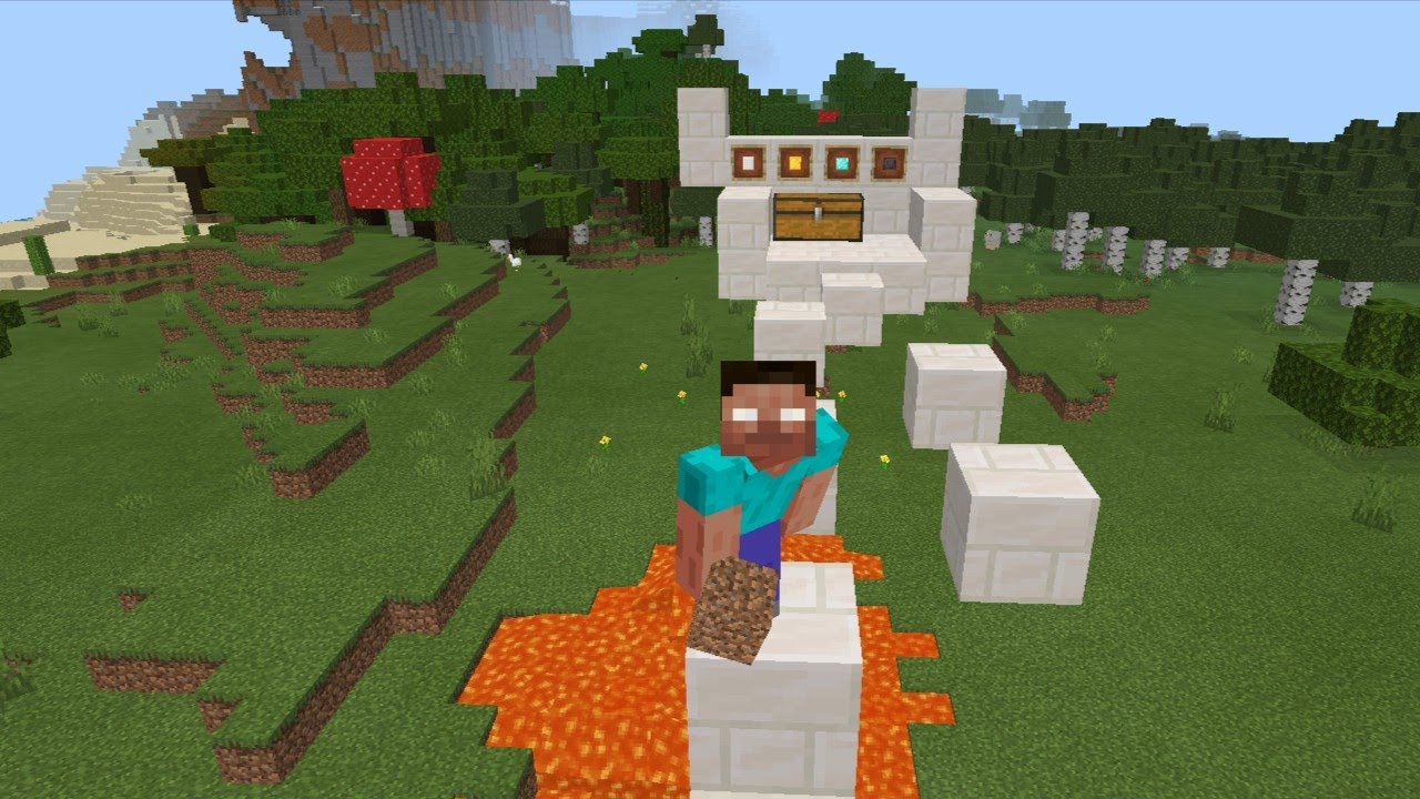 Noob to Pro Lava Parker 😎|| dirt block to nether block|| in Minecraft ...
