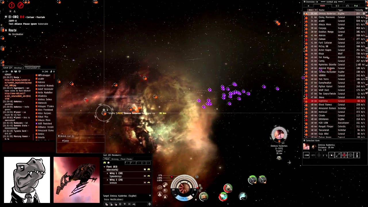 Eve Online | TEST vs CFC EI-O0O / 2013-06-25 - YouTube