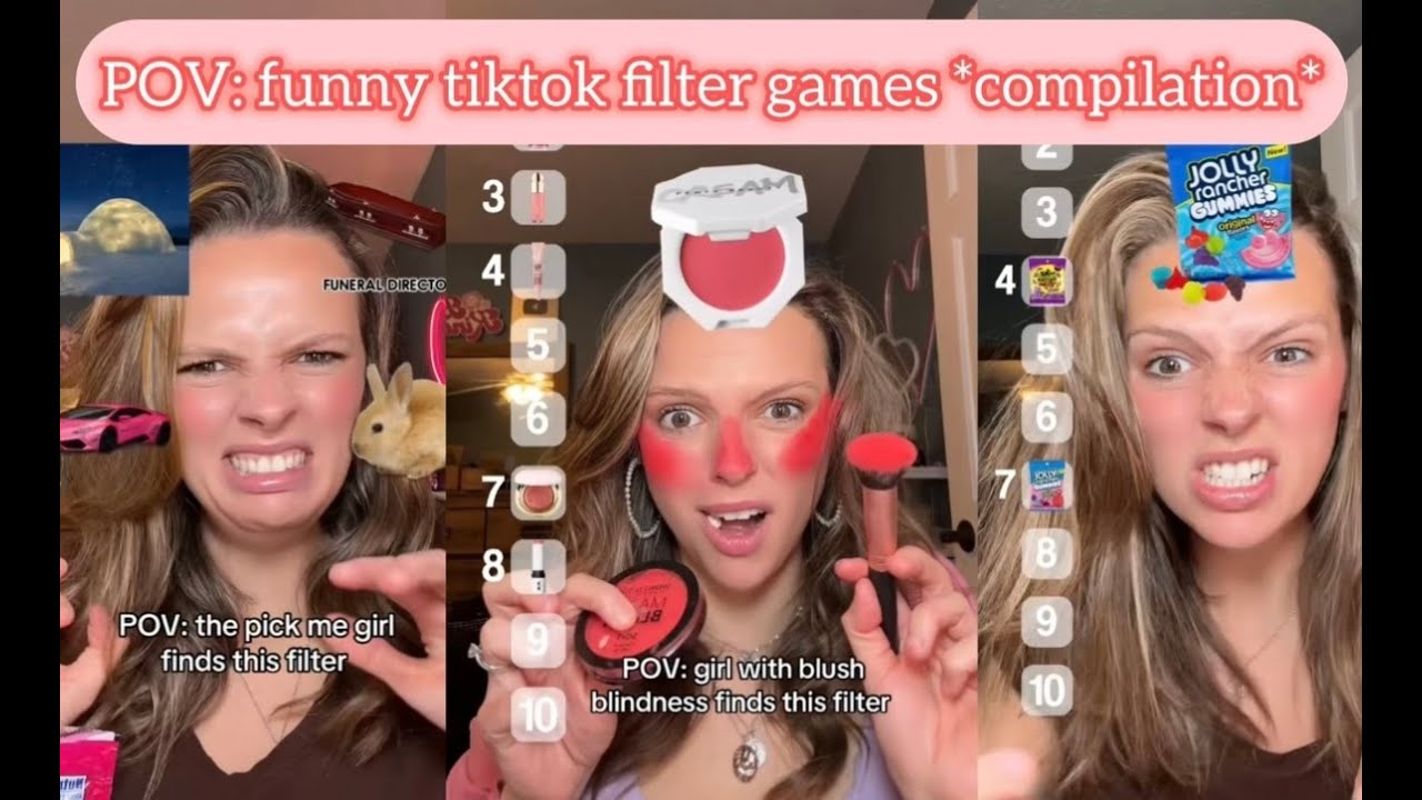 POV: Compilation of TIKTOK Filter Games **Funny Skits** - YouTube