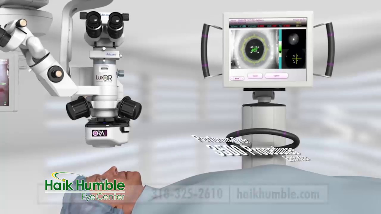 Haik Humble Eye Center - Cataract Surgery with ORA System - YouTube