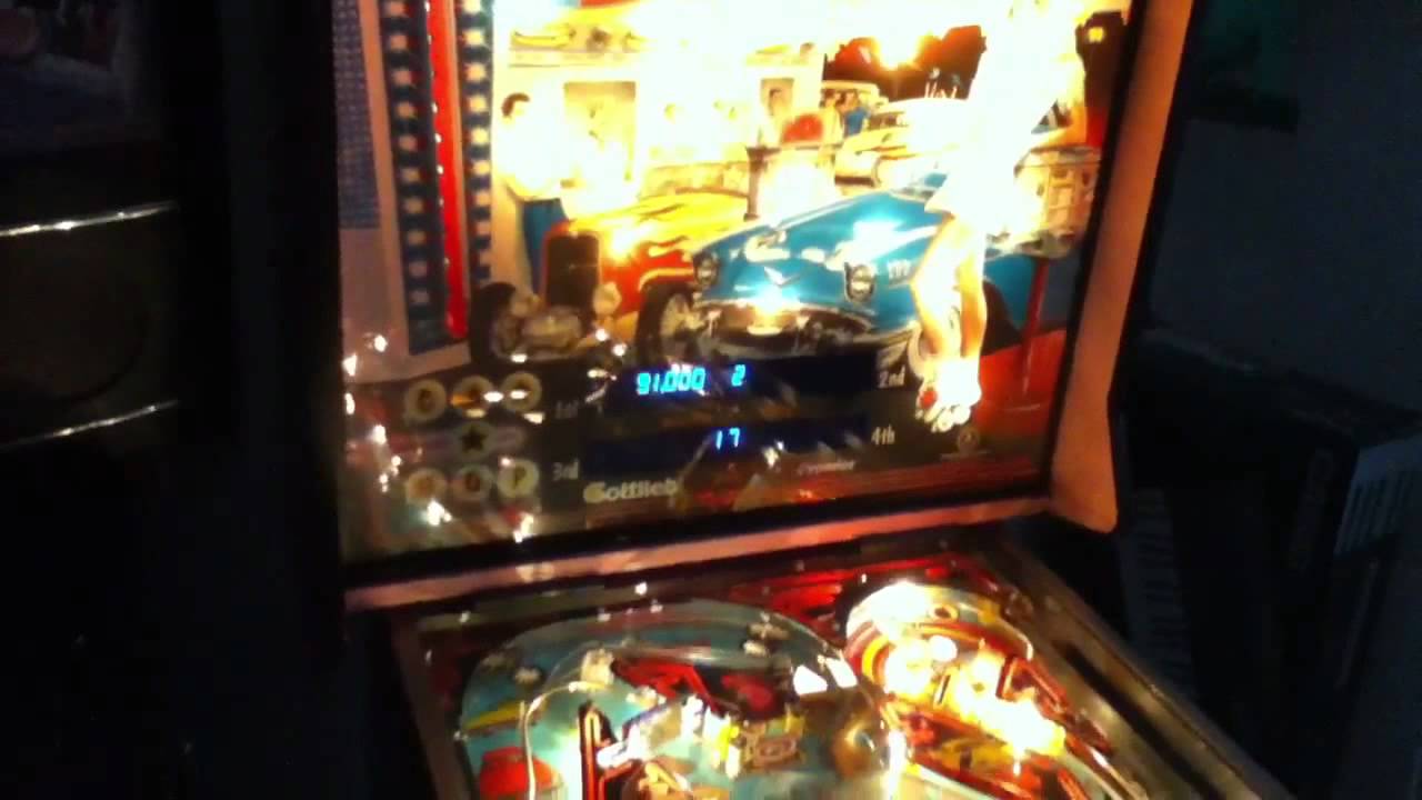 Car Hop Gottlieb pinball flipper - YouTube