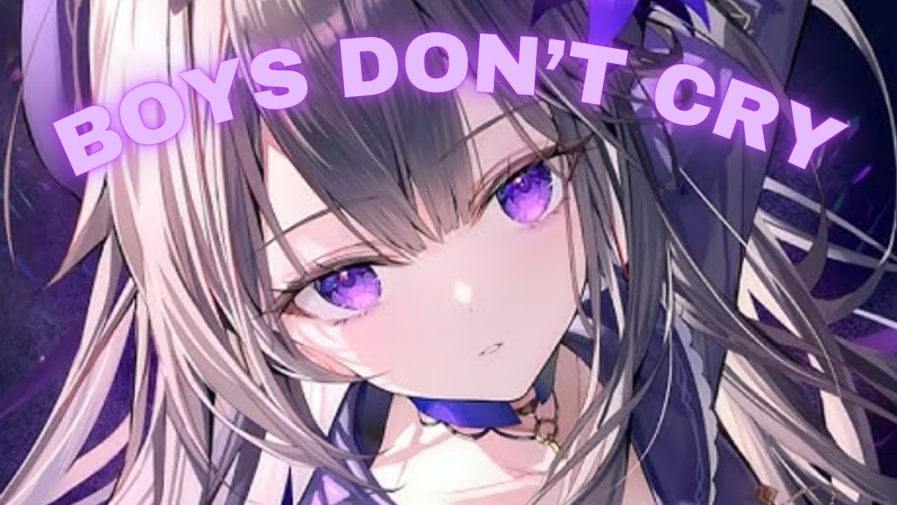 Nightcore - Boys Don't Cry (Jasmine V) - YouTube