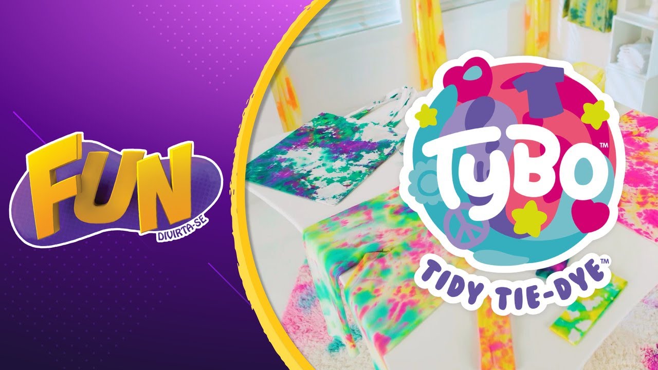 CONHEÇA O STUDIO TIE-DYE | TYBO TIDY TIE-DYE - Fun! - YouTube