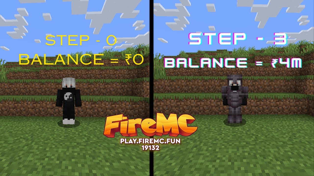 HOW TO BE RICH 🤑 IN FIRE MC ? @PSD1 #firemc #firemcseason2 @aimbotpie ...
