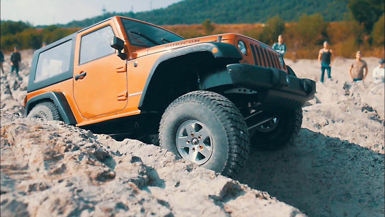 Axial SCX10 PRO LINE Jeep Wrangler Rock Crawling_#6 - YouTube