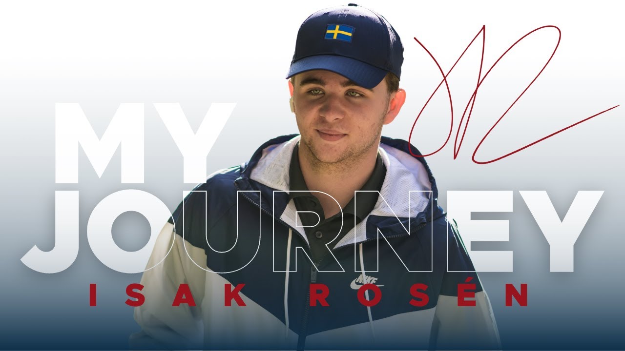 My Hockey Journey: Isak Rosén | Elite Prospects - YouTube