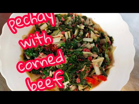 #pechay #cornedbeef #ginisa. How to cook GINISANG PECHAY with corned ...