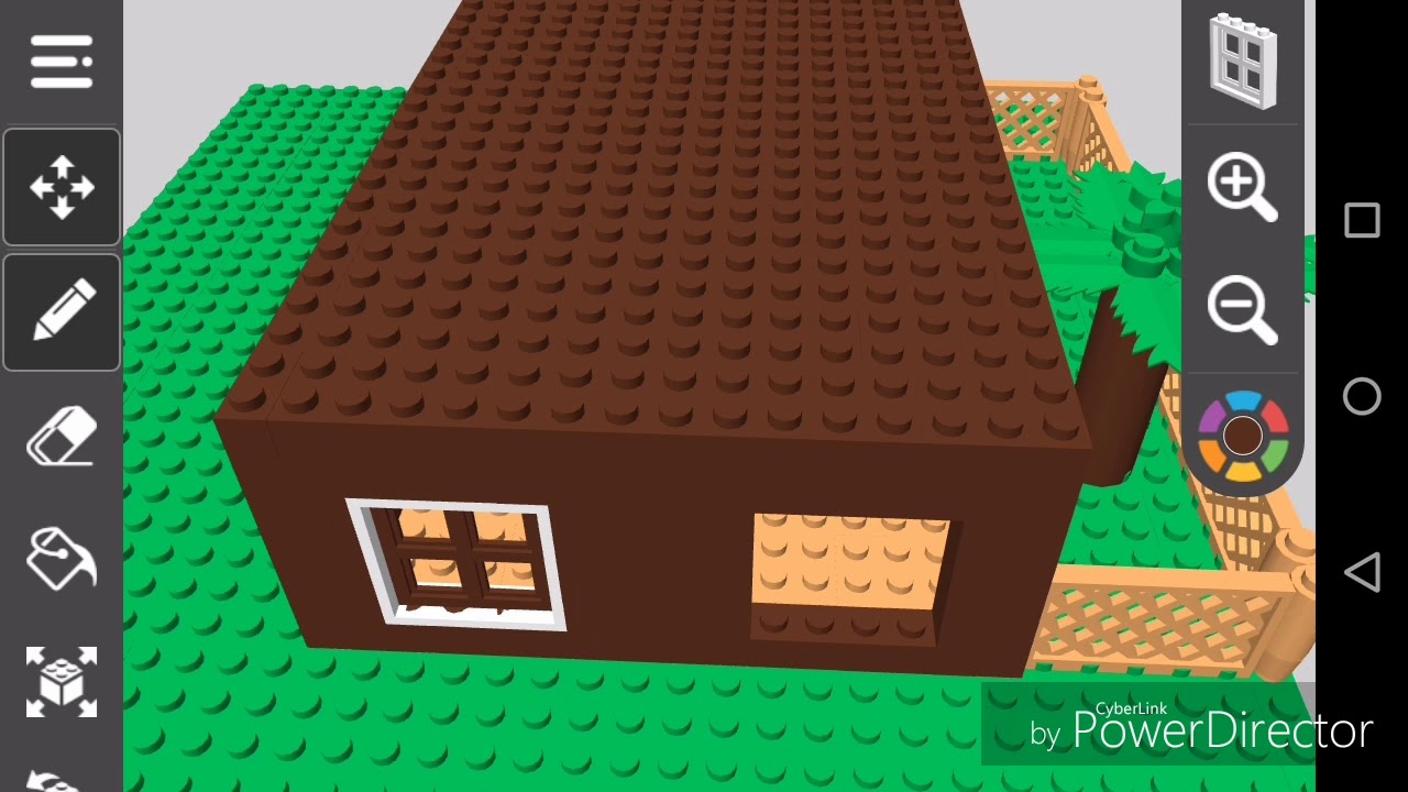 Lego on your mobile?? Draw bricks android game Modern house or what ...