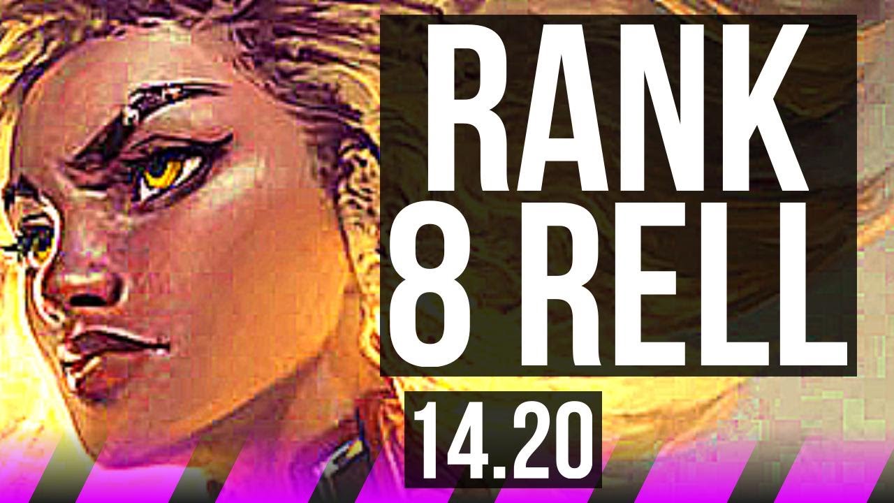 RELL & Kai'Sa vs JANNA & Jhin (SUP) | 4/1/18, Rank 8 Rell | NA Master ...