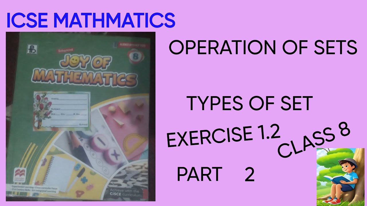 OPERATION OF SETS | TYPES OF SETS PART 2 - YouTube