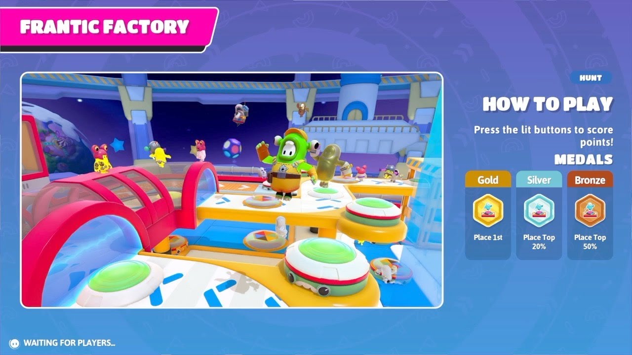 Fall Guys - Frantic Factory: Round 4 - Another First Place Victory (PS4 ...