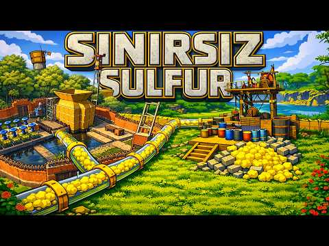 Maden Ocağını KAPATTIK! Sınırsız Sülfür ile Raid Attık! | Rust Türkçe