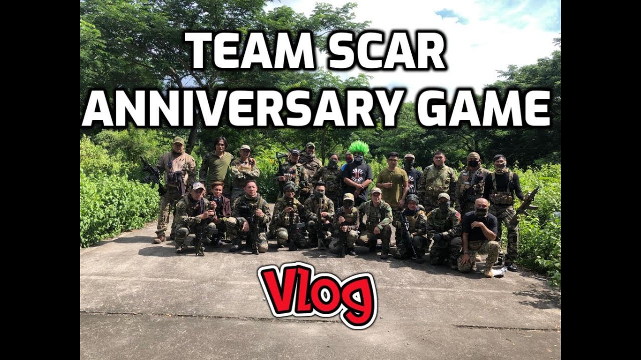 SCAR Airsoft team Anniversary game - YouTube