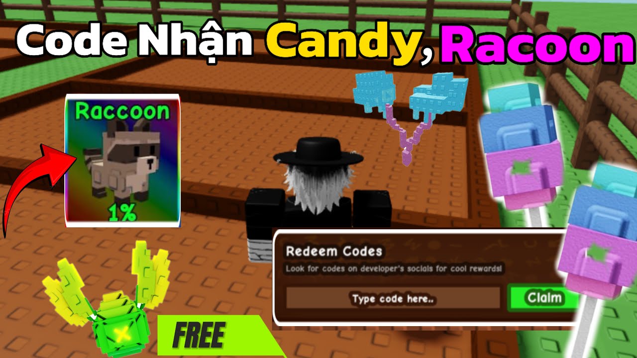 Code Grow A Garden Mới Nhất Nhận Cây Candy Blossom Và Pet Raccoon Miễn Phí Còn Sử Dụng Được ...