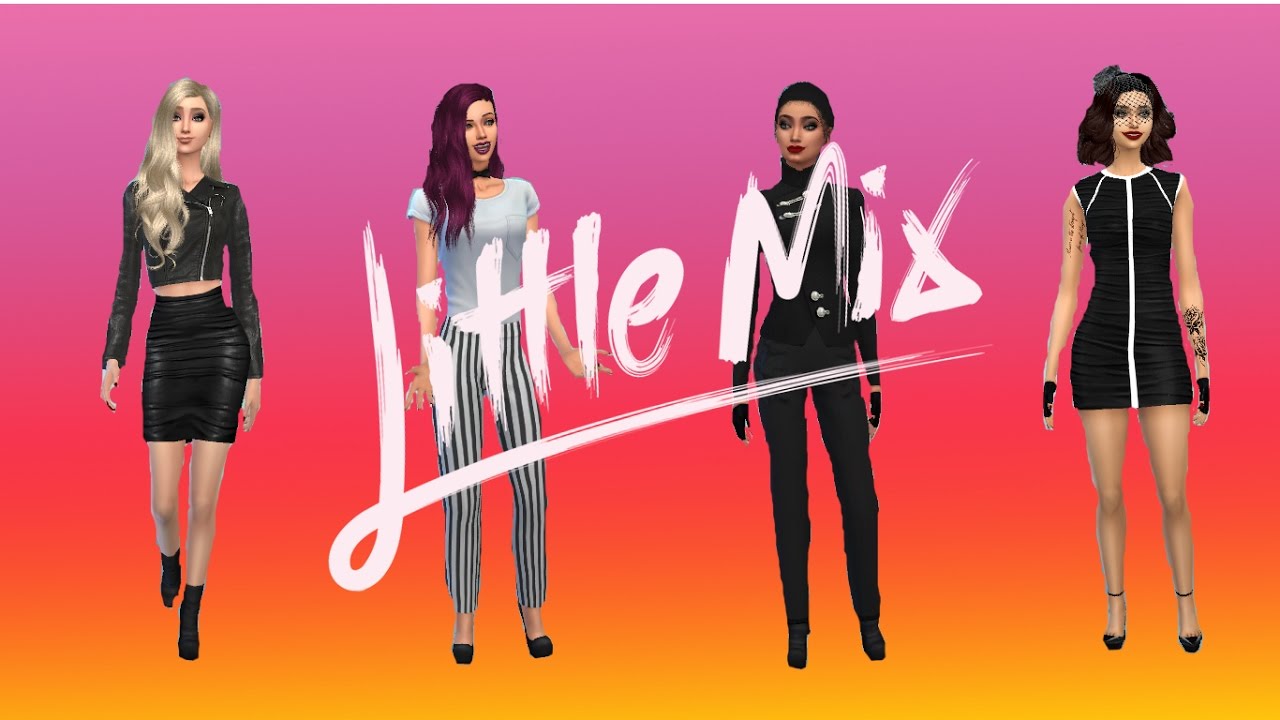 The Sims 4: Create a Sim || Little Mix - YouTube