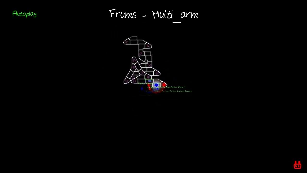 [ADOFAI Custom #64] Frums - Multi_arm - YouTube