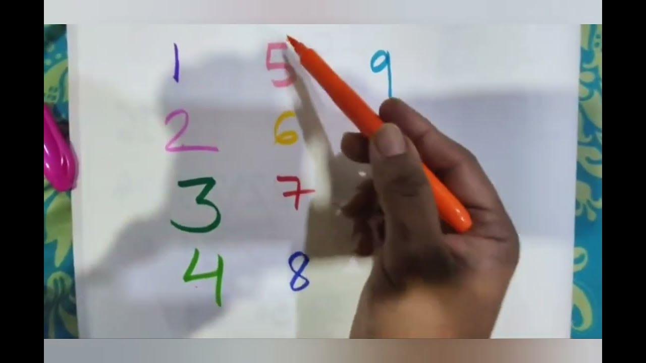 One two three, kids rhymes, 12345 Numbers, 1 to 100 counting, learn to count, 123, Numbers song ...