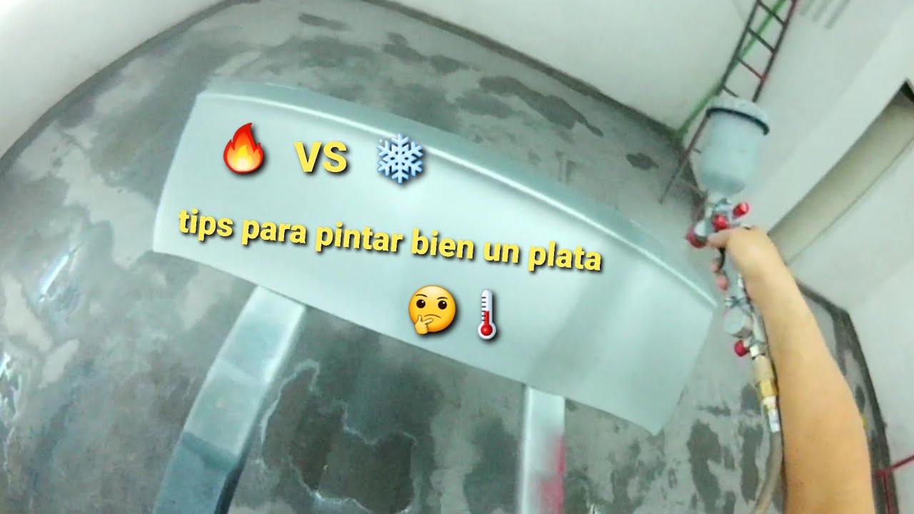 Como pintar un color plata correctamente - YouTube