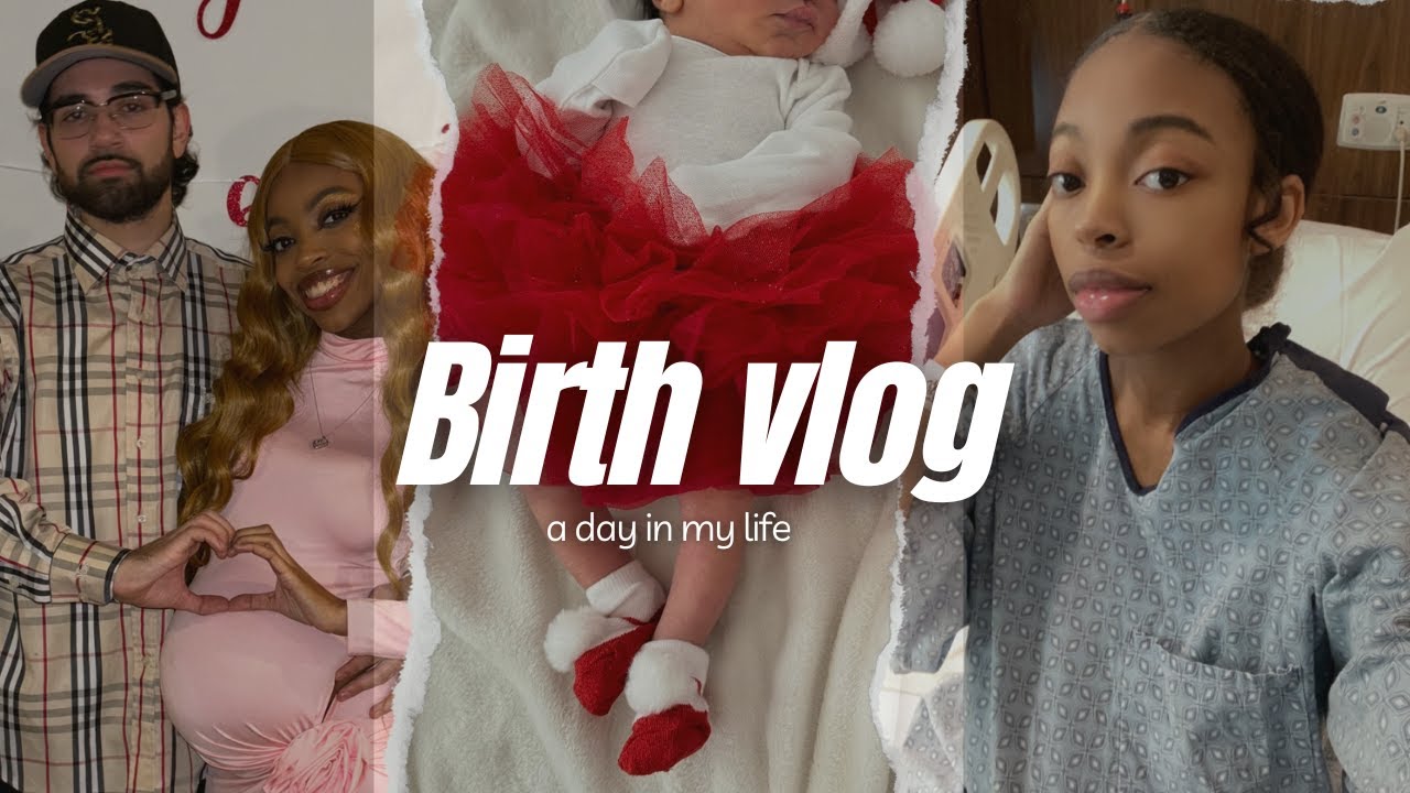 BIRTH VLOG // POSITIVE BIRTH EXPERIENCE + 17 hours NATURAL LABOR - YouTube