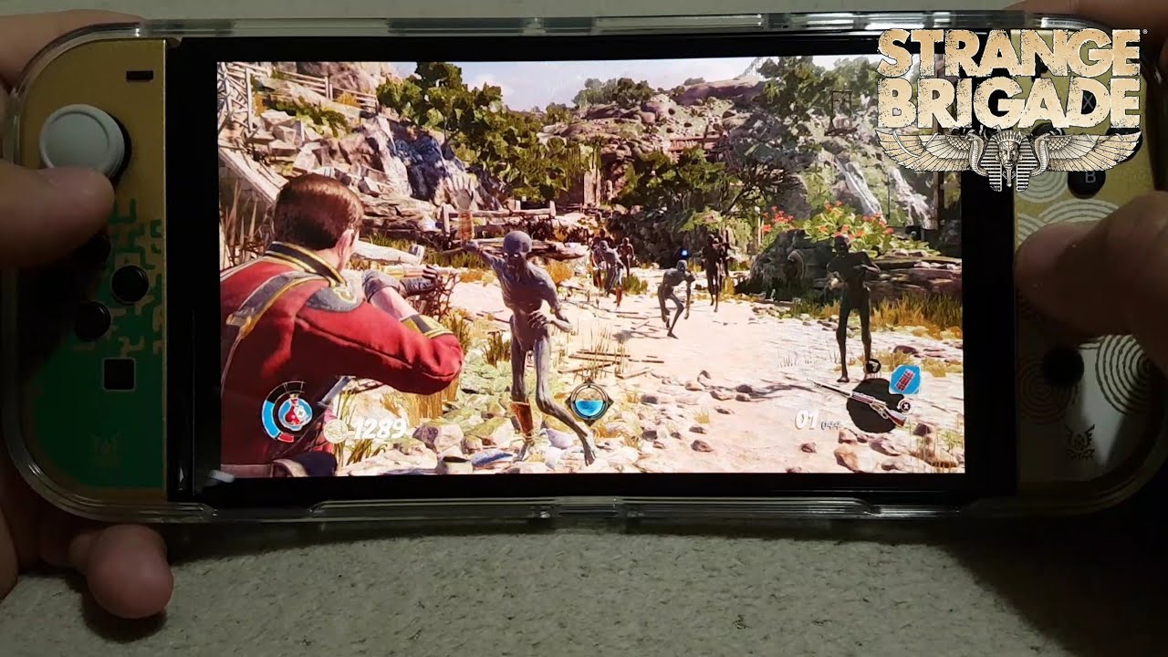 Strange Brigade on Nintendo Switch OLED - YouTube
