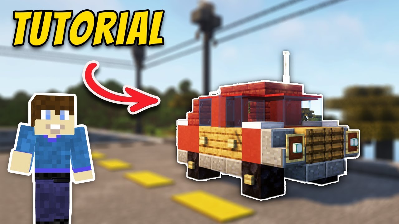 How To Make A Modern Car In Minecraft! - YouTube