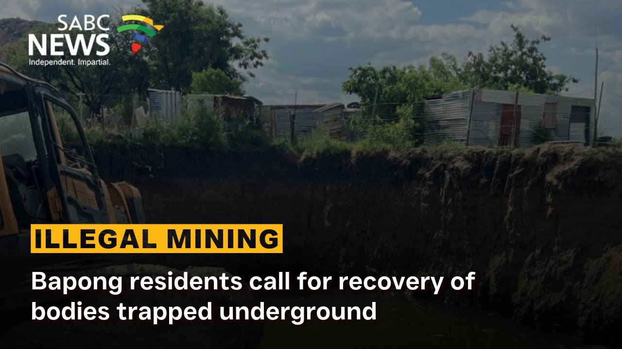 Bapong residents call for recovery of bodies trapped underground - YouTube