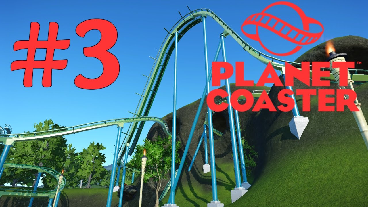 Planet Coaster Let's Play #3: New Coaster, More Caves, And More! - YouTube