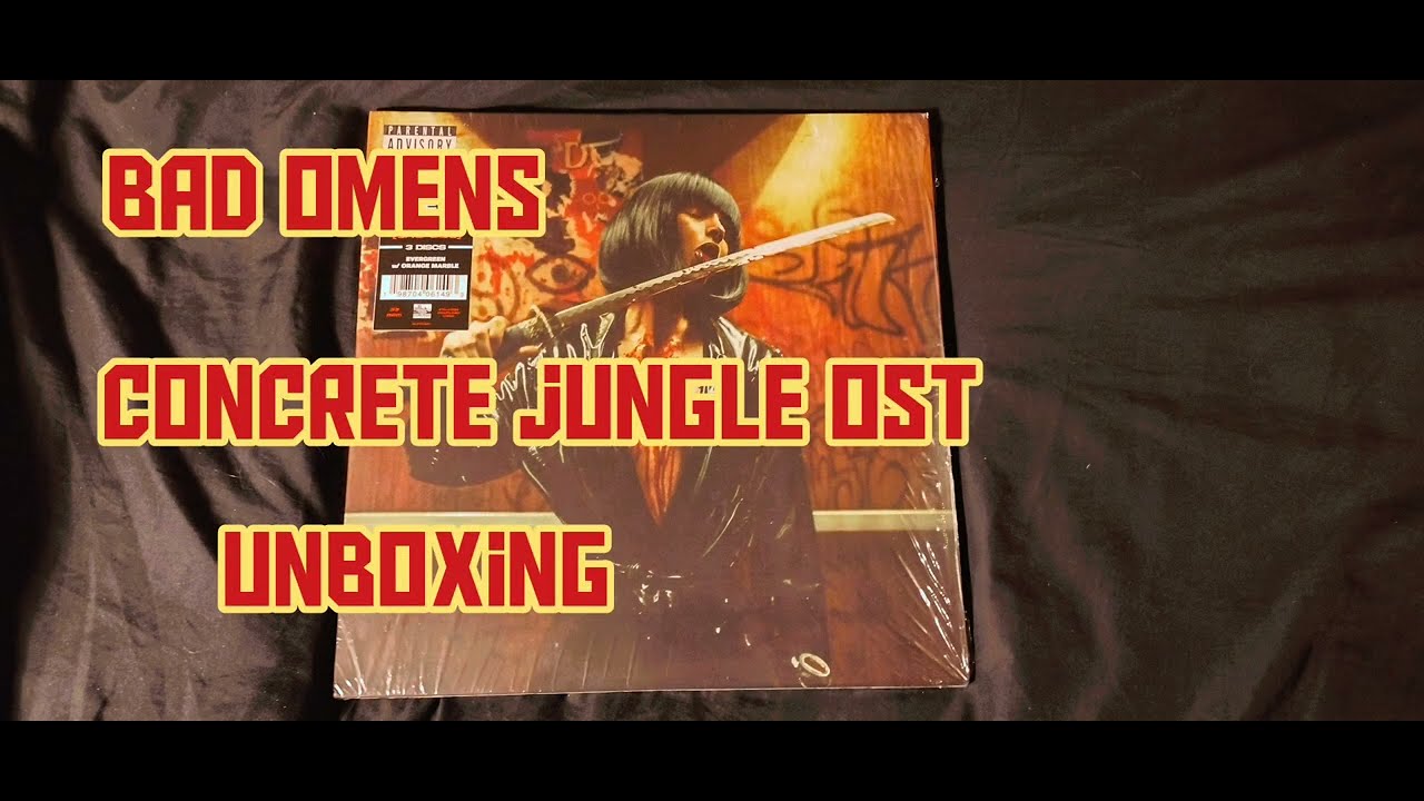 Bad Omens - Concrete Jungle OST Vinyl Unboxing - YouTube