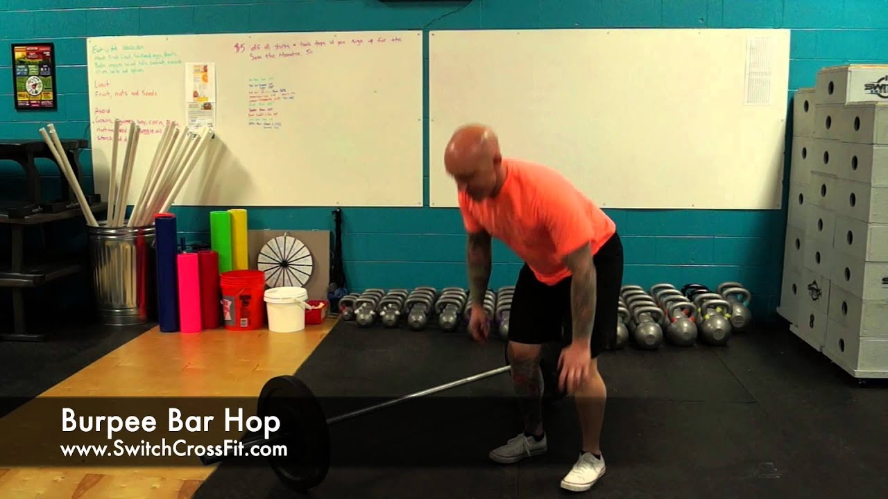 Burpee Bar Hop - YouTube