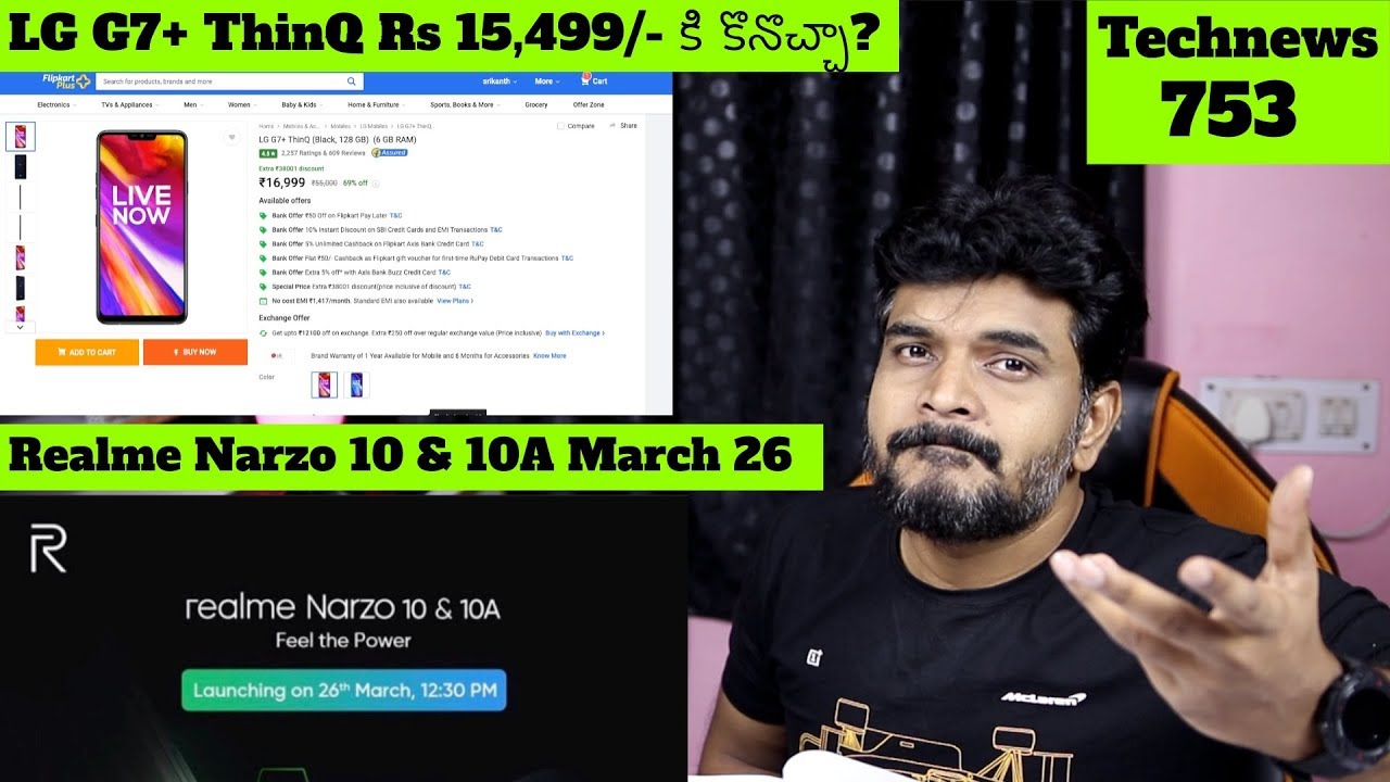 Technews 753 Realme Narzo 10 & 10A,Redmi K30 Pro Dual OIS,Nokia 8.3 ...