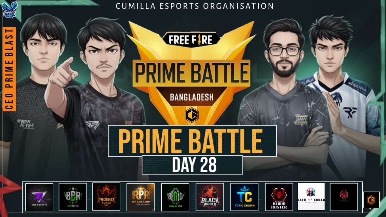 [🔴LIVE] CEO PRIME BATTLE DAY 28 | DAILY BLAST | CUMILLA E-SPORTS ...