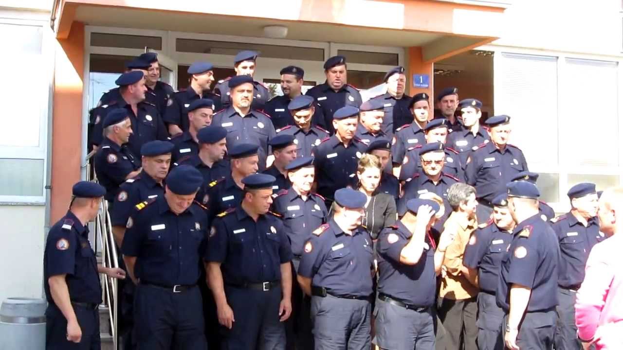 Professional firefighters - group photo - YouTube