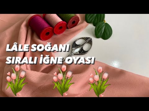 180) ÇOK FARKLI LÂLE SOĞANI İĞNE OYA MODELİ /turkish ceochet lacepatterns /2025