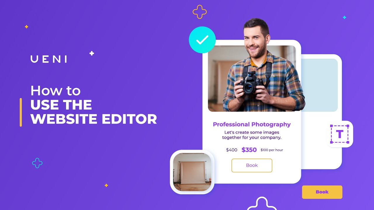 UENI Academy - How to use the website editor - YouTube