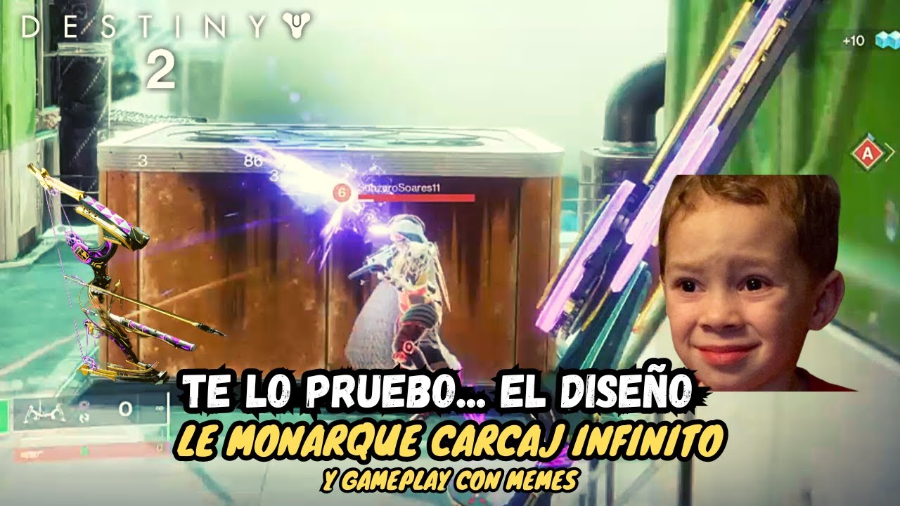 Diseño Le Monarque: Carcaj Infinito | Un Manco con Estilo | Destiny 2 ...