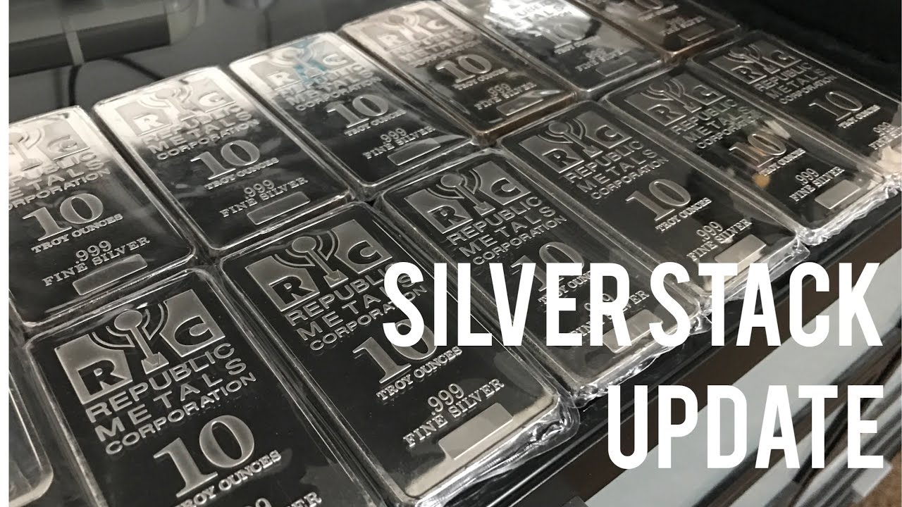 Silver Stack Update - 20 more ounces of RMC - YouTube