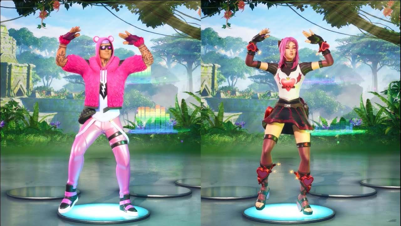 *NEW* BPM Breakdown Fortnite Emote 🎶 Showcased with Duo Skin Combo's ...