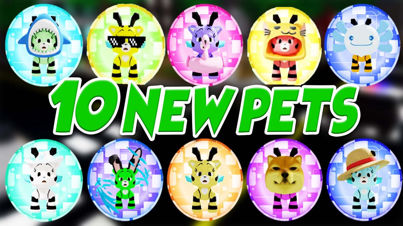 UPDATE - How To GET ALL 10 NEW PETS in Find The Poppy Pets - ROBLOX ...