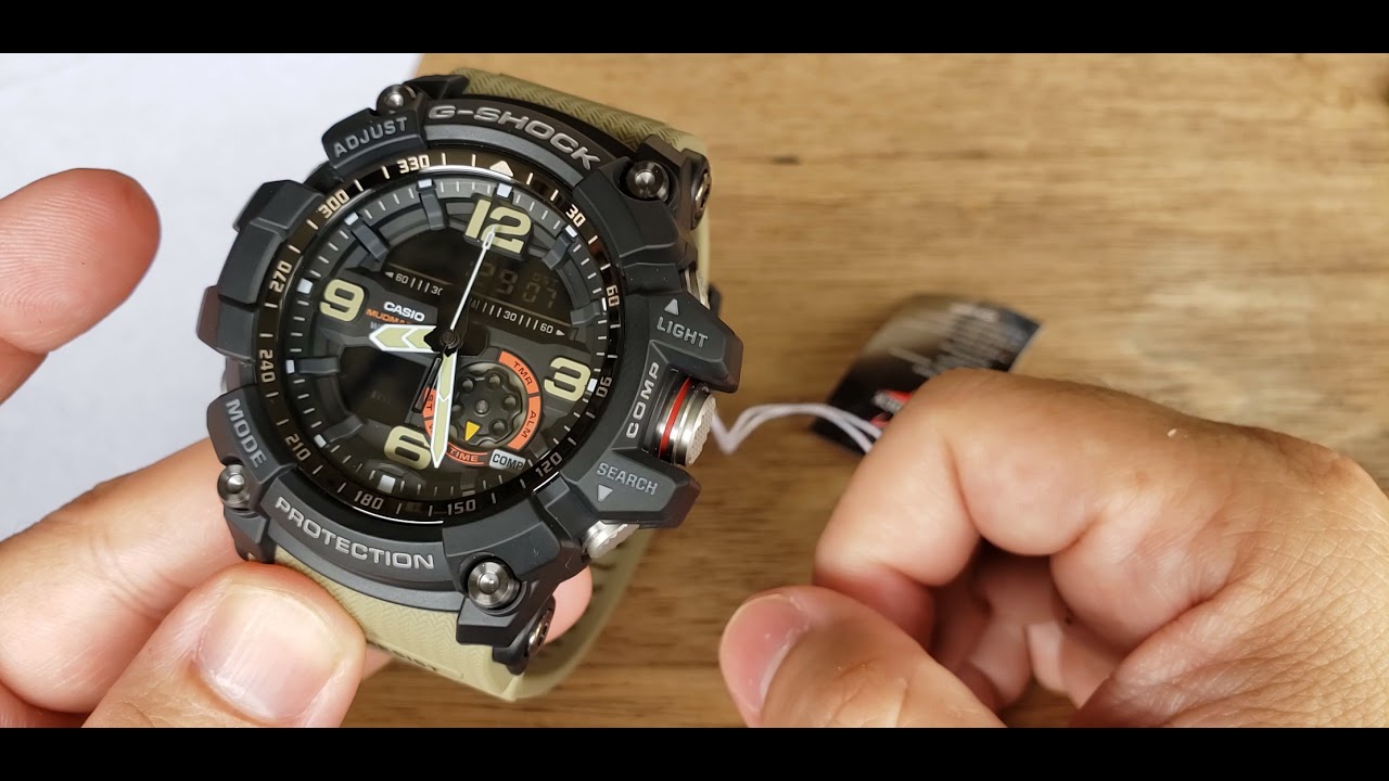 Ajustes INICIAIS hora data mês CASIO GG-1000-1A5DR #EP3 - YouTube
