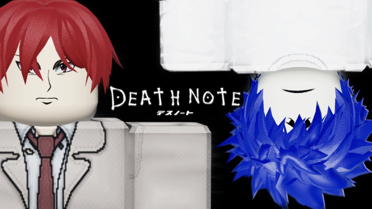Roblox Anime Cosplays: Death Note (Remastered) - YouTube