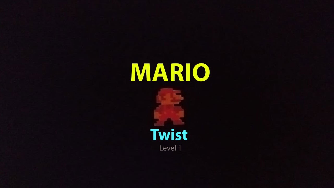 Stop motion_Mario twist unexpected (Level1) - YouTube