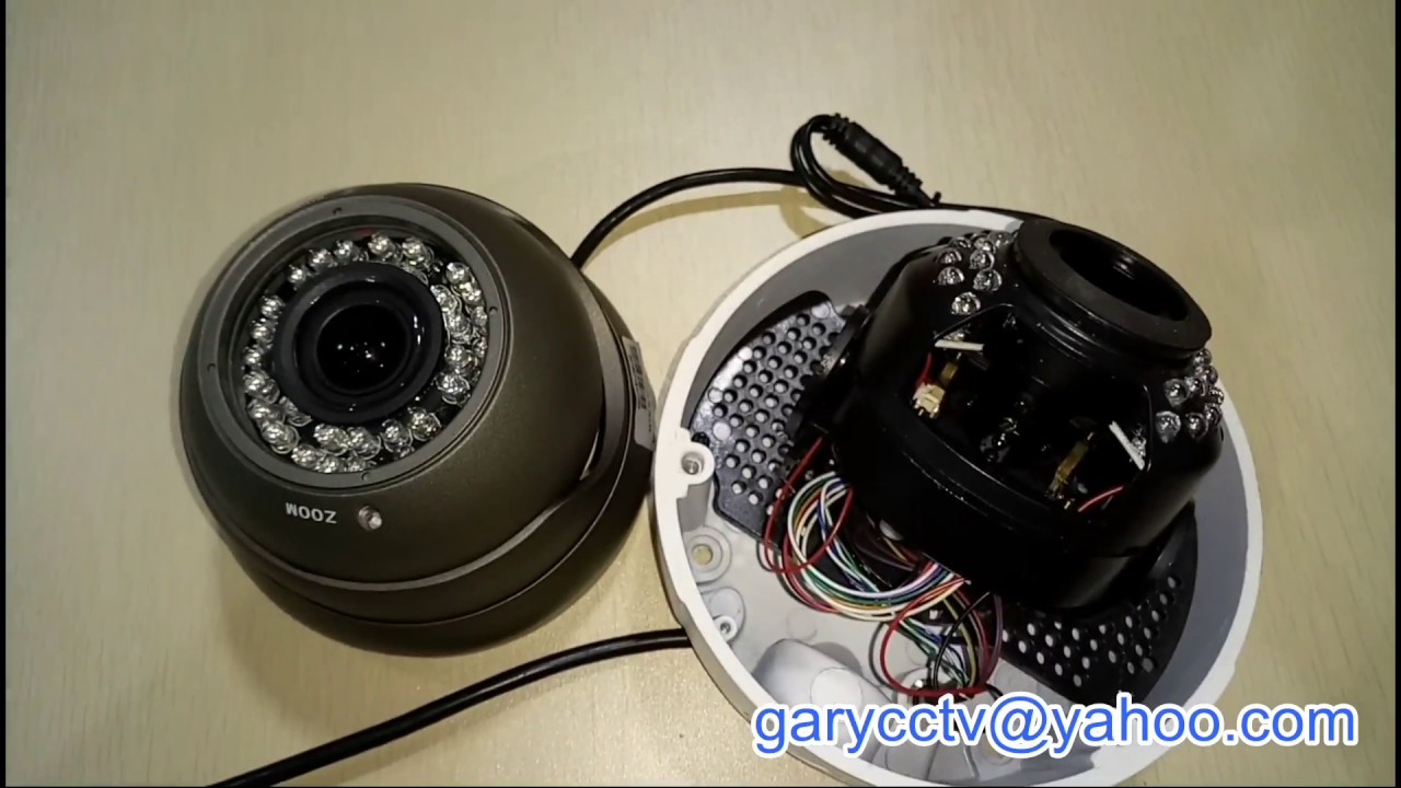 How to Use CCTV Camera with Varifocal lens - GaryCCTV - YouTube