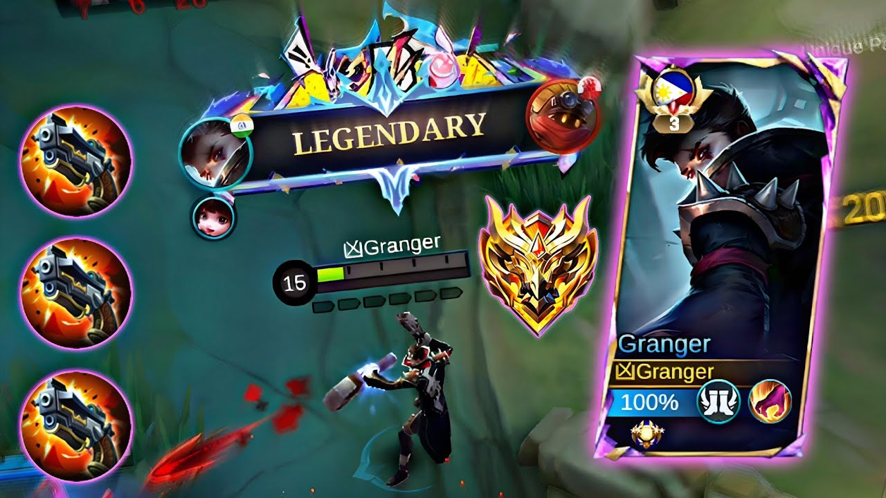 How To Play Granger Like A Pro Tutorial & Best Build & Emblem Mobile ...