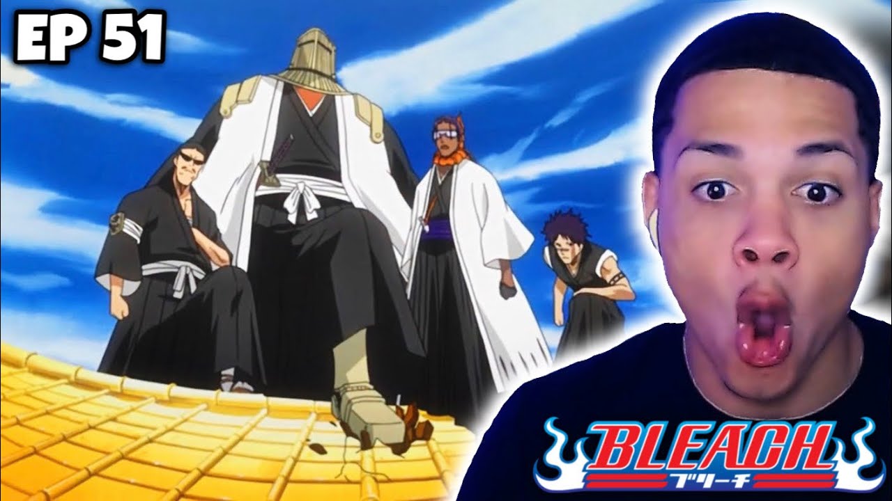 KENPACHI VS 2 CAPTAINS!! | Bleach Episode 51 REACTION! - YouTube