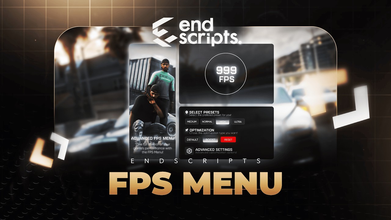END Scripts Advanced FPS Menu | endscripts.tebex.io - YouTube