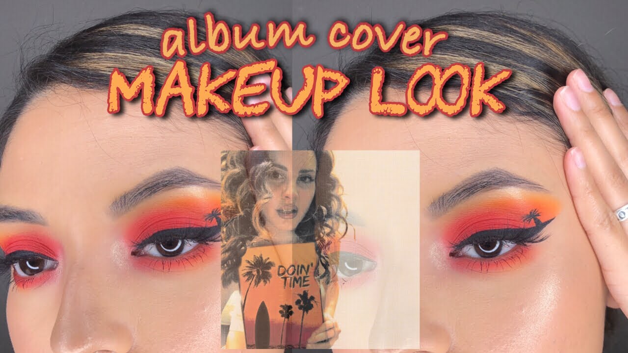 album cover makeup - lana del rey ‘doin time’ - YouTube