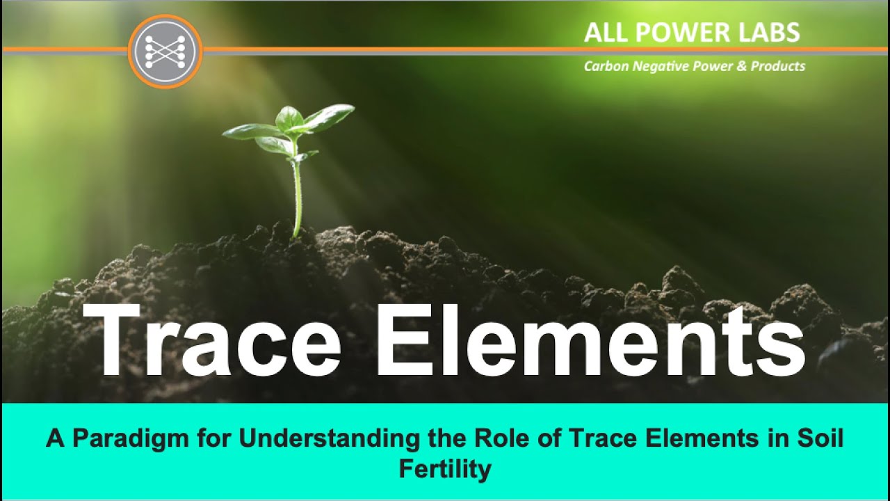 Trace Elements: Soil Fertility - YouTube