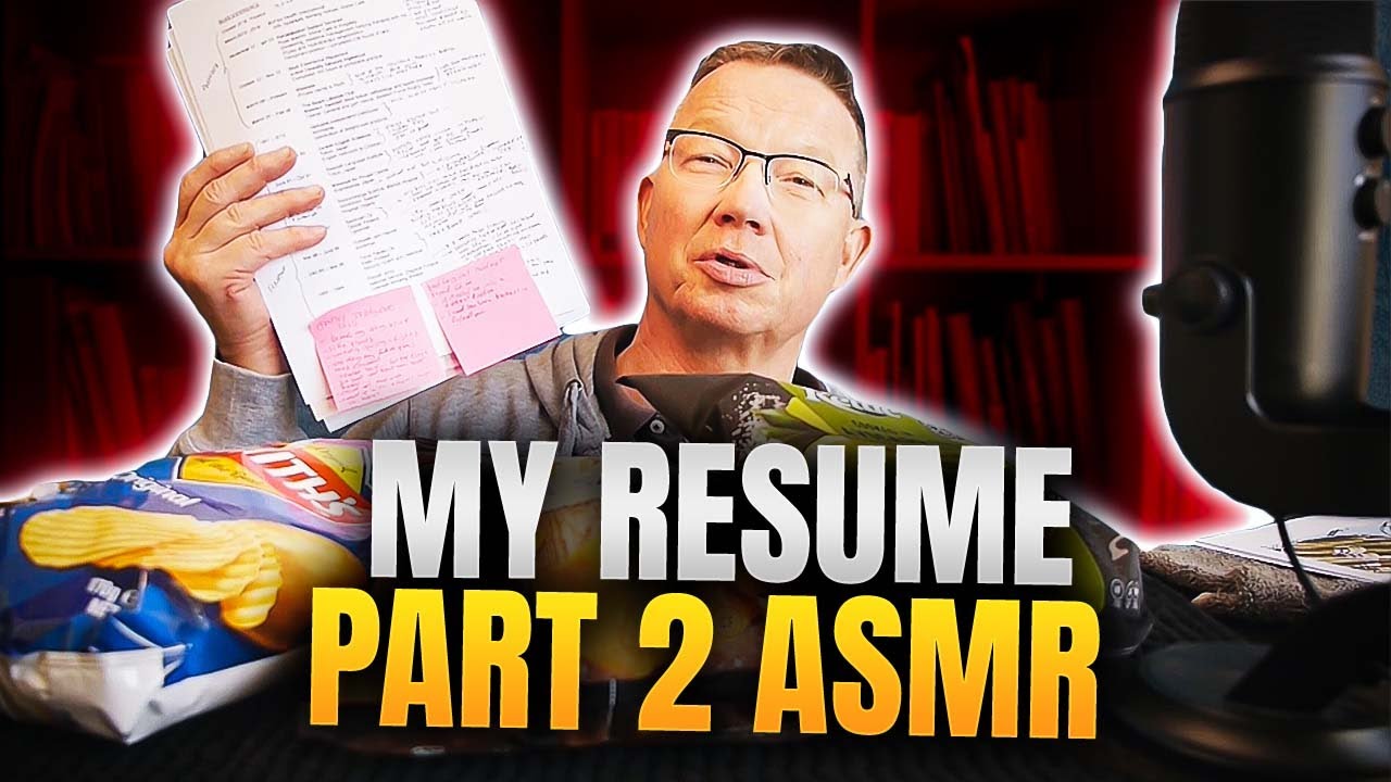 My Resume ASMR, Whisper Mukbang ASMR YouTube Video 2 of 3 - YouTube